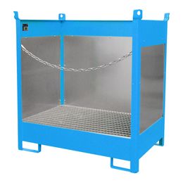 Bauer S&uuml;dlohn Fass-Stapelpalette FSP-2 G, lackiert, Lichtblau (4442-01-0000-5012)