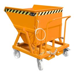 Bauer Südlohn Späne-Kippmulde SKS 400, lackiert, Gelborange (4541-18-0000-1)
