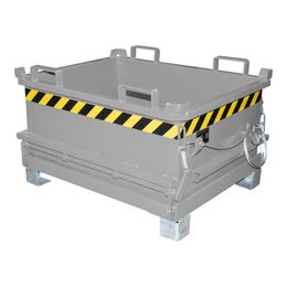 Bauer S&uuml;dlohn Mini-Klappbodenbeh&auml;lter MSB 250, lackiert, Mausgrau (4417-11-0000-7005)