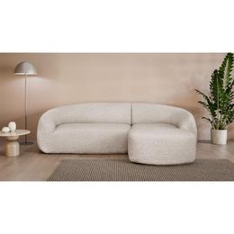 LeGer Home by Lena Gercke Ecksofa »YANI, L-Form, Designersofa, organische Form, Maße B/T/H: 255/170/81 cm« mit Wellenunterfederung, auch in Bouclé,...
