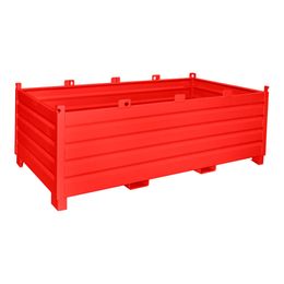Bauer Südlohn Sammelbehälter-System SBS 2000, lackiert, Feuerrot (4511-03-0000-2)