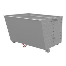 Bauer S&uuml;dlohn Sp&auml;ne-Stapelkipper BSS 150, lackiert, Mausgrau (4420-65-0000-7005)
