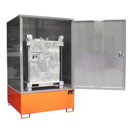 Bauer S&uuml;dlohn Gefahrstoff-Schrank GS-4, lackiert, Gelborange (4495-23-0000-2000)