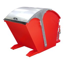 Bauer Südlohn Kippbehälter RD 1000, lackiert, Feuerrot (4483-02-0000-2)