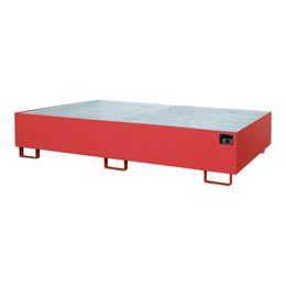 Bauer Südlohn Regalwanne RW-GR 2700-2, lackiert, Feuerrot (4518-46-0000-2)