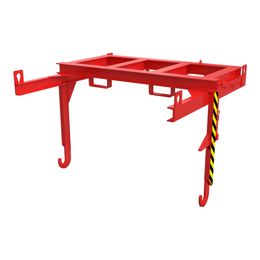 Bauer S&uuml;dlohn Traverse f&uuml;r Stapelkipper BKT 150, lackiert, Feuerrot (4421-09-0000-3000)
