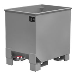 Bauer Südlohn Spänekasten CS 30, lackiert, Mausgrau (4511-04-4500-5)