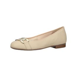 Ara Ballerina »Ballerinas Glattleder« Sand 37,5 37,5 Verschluss: Schlupfschuh