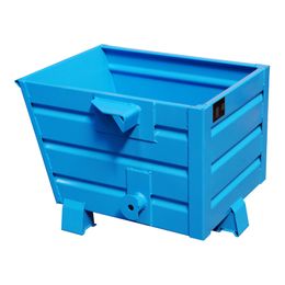 Bauer Südlohn BSK 30 Stapelkipper lackiert in Lichtblau mit Fassungsvermögen von 300l und Tragfähigkeit von 500kg, 4420-01-0000-3)