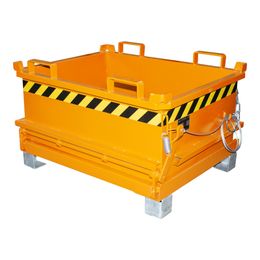 Bauer S&uuml;dlohn Mini-Klappbodenbeh&auml;lter MSB 250, lackiert, Gelborange (4417-11-0000-2000)