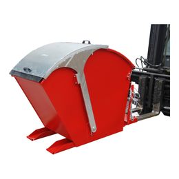 Bauer S&uuml;dlohn Kippbeh&auml;lter RD 750, lackiert, Feuerrot (4483-01-0000-3000)