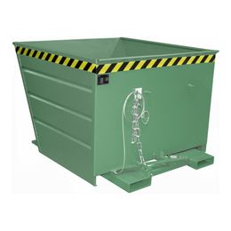 Bauer S&uuml;dlohn Kippbeh&auml;lter VG 1100, lackiert, Resedagr&uuml;n (4535-04-0000-6011)
