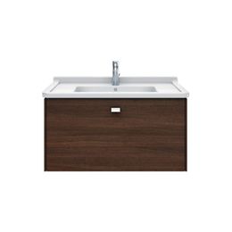 Duravit M&ouml;belwaschtisch Starck 3 85x48,5cm, we, m HL, &Uuml;L, Hahnlochbank (0304800000)