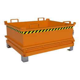 Bauer S&uuml;dlohn Mini-Klappbodenbeh&auml;lter MSB 400, lackiert, Gelborange (4417-12-0000-2000)