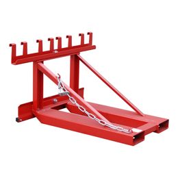 Bauer S&uuml;dlohn M&uuml;lltonnen-Heber MH-II, lackiert, Feuerrot (4496-06-0000-3000)