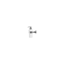 Duravit Seifenspender D-Code chrom, 6,9x14,5cm, Glas weiß matt (0099161000)