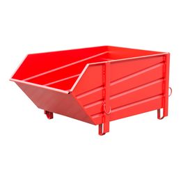 Bauer Südlohn Baustoffbehälter BBP 100, lackiert, Feuerrot (4511-15-0000-2)