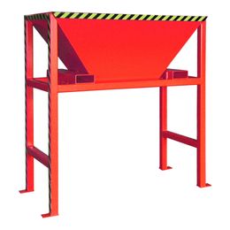 Bauer S&uuml;dlohn Bef&uuml;lltrichter BTS, lackiert, Feuerrot (4516-02-0000-3000)