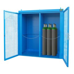 Bauer Südlohn Gasflaschen-Container GFC-B/W M3, lackiert, Lichtblau (4477-33-1000-3)
