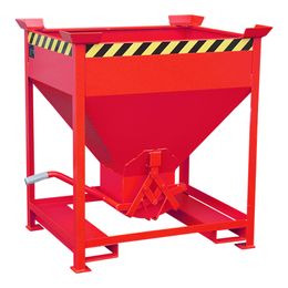 Bauer S&uuml;dlohn Silobeh&auml;lter SG 375, lackiert, Feuerrot (4437-01-0000-3000)