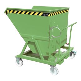 Bauer Südlohn Späne-Kippmulde SKS 700, lackiert, Resedagrün (4541-20-0000-4)