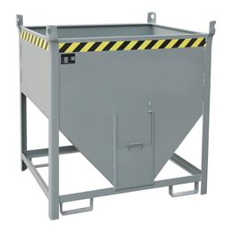 Bauer Südlohn Silobehälter SGS 75, lackiert, Mausgrau (4437-17-0000-5)