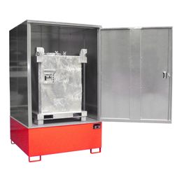 Bauer S&uuml;dlohn Gefahrstoff-Schrank GS-4, lackiert, Feuerrot (4495-23-0000-3000)