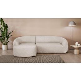 LeGer Home by Lena Gercke Ecksofa »YANI, L-Form, Designersofa, organische Form, Maße B/T/H: 255/170/81 cm« mit Wellenunterfederung, auch in Bouclé,...