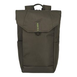 Travelite Laptoprucksack »PATHWAY Fold« Aufsteckfunktion Freizeitrucksack Seitlicher Eingriff Oliv B/H/T: 35 cm x 48 cm x 16 cm B/H/T: 35 cm x 48...