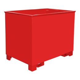 Bauer S&uuml;dlohn Kasten C 80, lackiert, Feuerrot (4511-04-1500-3000)