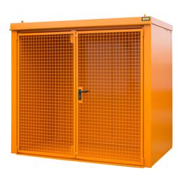 Bauer Südlohn Gasflaschen-Container GFC-B M3, lackiert, Gelborange (4477-33-0000-1)