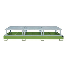 Bauer S&uuml;dlohn Auffangwanne AWA 1000-3, lackiert, Mausgrau (4518-20-0000-7005)
