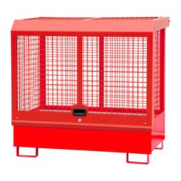 Bauer S&uuml;dlohn Gefahrstoff-Depot GD-C, lackiert, Feuerrot (4416-03-0000-3000)