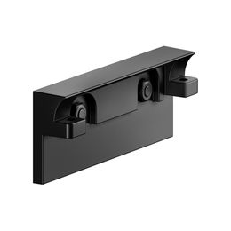 KEUCO Klebe-Set Nr. 8 schwarz matt, mit Wandelement (04994370800)