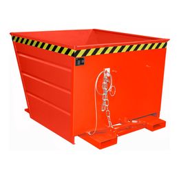 Bauer S&uuml;dlohn Kippbeh&auml;lter VG 1100, lackiert, Feuerrot (4535-04-0000-3000)