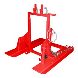 Bauer Südlohn Mülltonnen-Kipper MK 120, lackiert, Feuerrot (4496-02-0000-2)