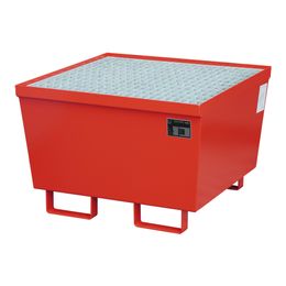 Bauer S&uuml;dlohn Auffangwanne AM-1, lackiert, Feuerrot (4447-01-0000-3000)