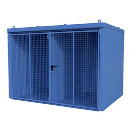 Bauer Südlohn Gasflaschen-Container GFC-B/W M5, lackiert, Lichtblau (4477-35-1000-3)