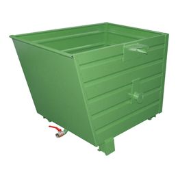 Bauer S&uuml;dlohn Sp&auml;ne-Stapelkipper BSS 70, lackiert, Resedagr&uuml;n (4420-63-0000-6011)