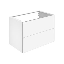 KEUCO Waschtischunterschrank X-Line D ca m, Gl ca k, 80x60,5x49cm, 2 Ausz. (33163180000)