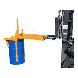 Bauer S&uuml;dlohn FW-I Fasswender, lackiert, Gelborange aus Stahl f&uuml;r F&auml;sser bis 200 l, 4468-01-0000-1 (4468-01-0000-2000)