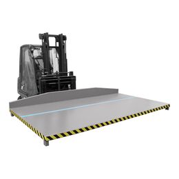 Bauer Südlohn Restgitter-Palette RGP-3, lackiert, Mausgrau (4512-03-0000-5)