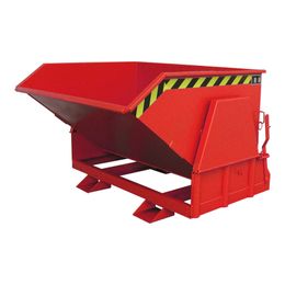 Bauer Südlohn Kippbehälter BK 80, lackiert, Feuerrot (4410-05-0000-2)