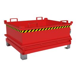 Bauer S&uuml;dlohn Mini-Klappbodenbeh&auml;lter MSB 400, lackiert, Feuerrot (4417-12-0000-3000)