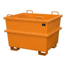 Bauer S&uuml;dlohn Universalcontainer UC 750, lackiert, Gelborange (4472-08-0000-2000)