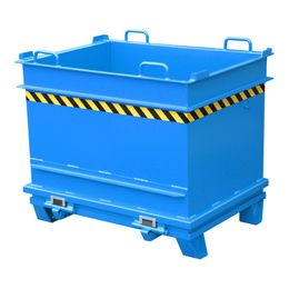 Bauer S&uuml;dlohn Baustoffcontainer BC 1000, lackiert, Lichtblau (4445-01-0000-5012)
