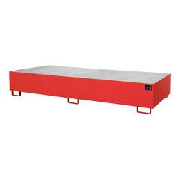 Bauer S&uuml;dlohn Regalwanne RW-GR 3300-3, lackiert, Feuerrot (4518-79-0000-3000)