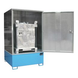 Bauer S&uuml;dlohn Gefahrstoff-Schrank GS-4, lackiert, Lichtblau (4495-23-0000-5012)