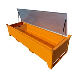 Bauer Südlohn Leuchtstoffröhren-Box SL-N 220, lackiert, Gelborange (4422-09-0000-1)