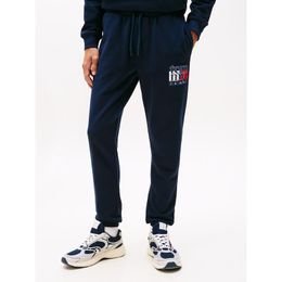 Tommy Jeans Sweathose »TJM RWB FLAG« Jogginghose, Print, elastischer Bund, slim fit Dark Night Navy M - N-Gr N-Gr M Sweatpants von Tommy Jeans